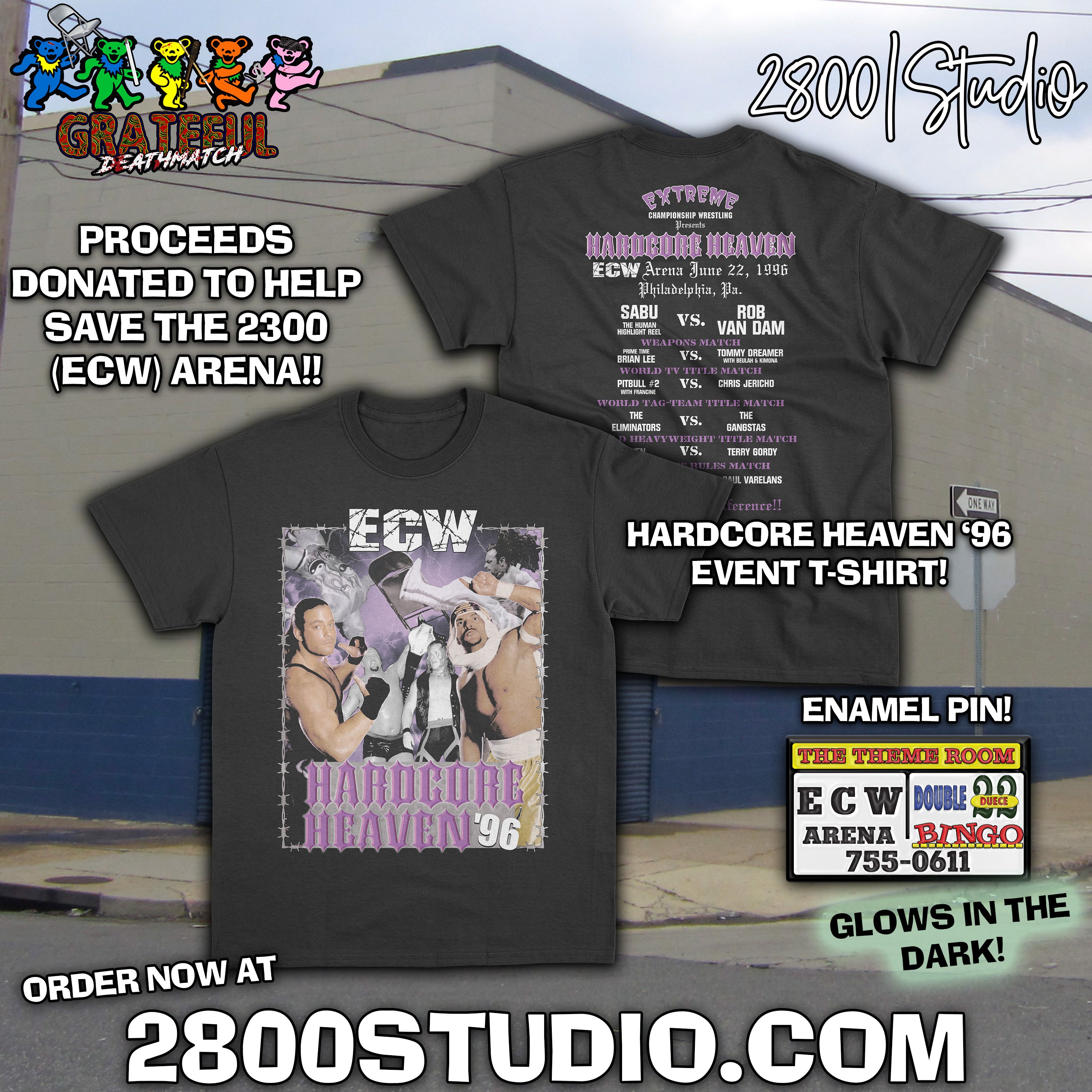 Save The ECW arena (2300 Arena) – 2800 Studio